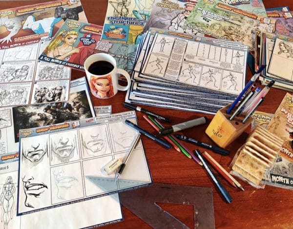 Training For Comics – Learn to draw like a pro